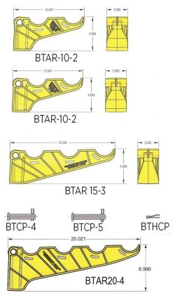 electrical vault cable rack